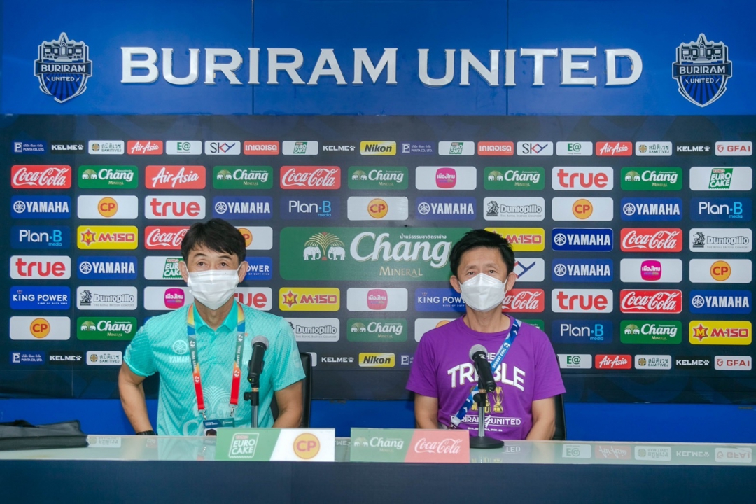 Buriram United › “มาซะ” ขอโทษแฟนบอลปราสาทสายฟ้า 2 เกมในบ้าน เก็บคะแนนไม่ได้ตามเป้าหมาย