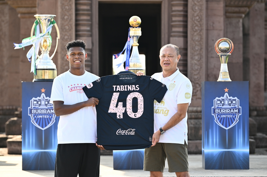 Buriram United › OFFICIAL!!! ปราสาทสายฟ้า เปิดตัว Jefferson Tabinas เซ็นเตอร์แบ็ก สัญชา…