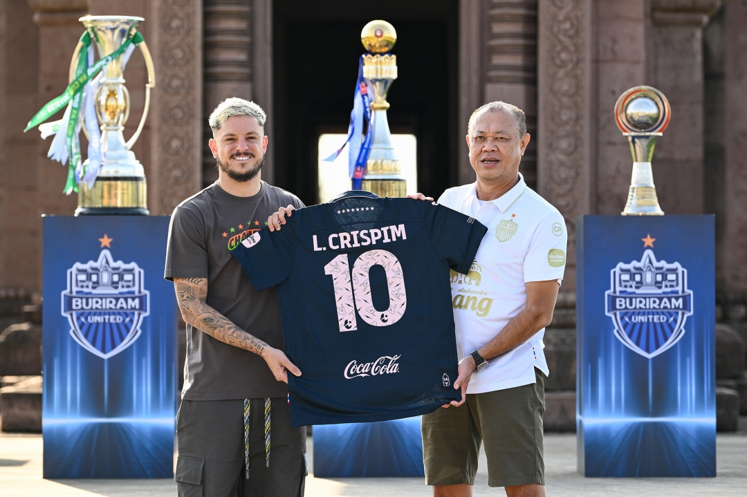 Buriram United › OFFICIAL!!! ปราสาทสายฟ้า เปิดตัว Lucas Crispim กลางรุก ...